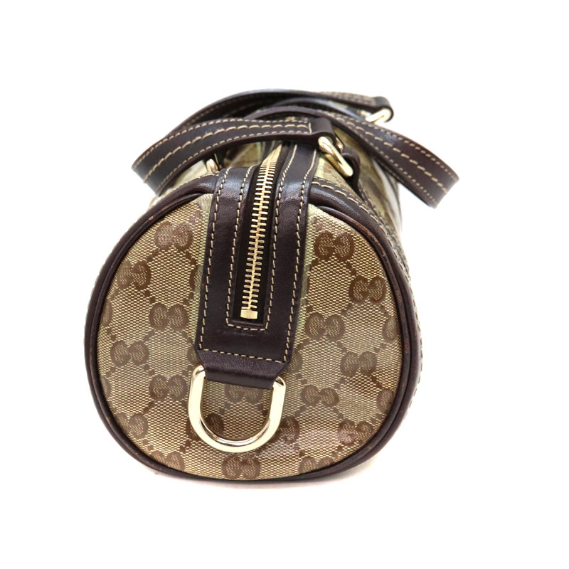 質屋かんてい局オンラインショップ / GUCCI【グッチ】 002122 ハンドバッグ 鞄 GGキャンバス PVC 茶/ブラウン系 レディース ...