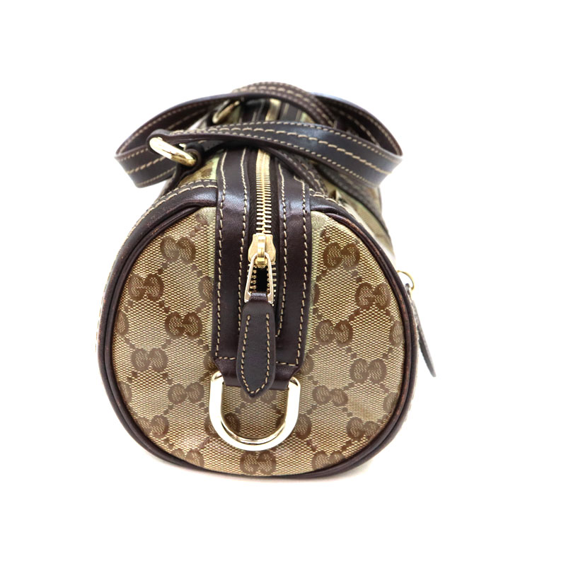 質屋かんてい局オンラインショップ / GUCCI【グッチ】 002122 ハンドバッグ 鞄 GGキャンバス PVC 茶/ブラウン系 レディース ...
