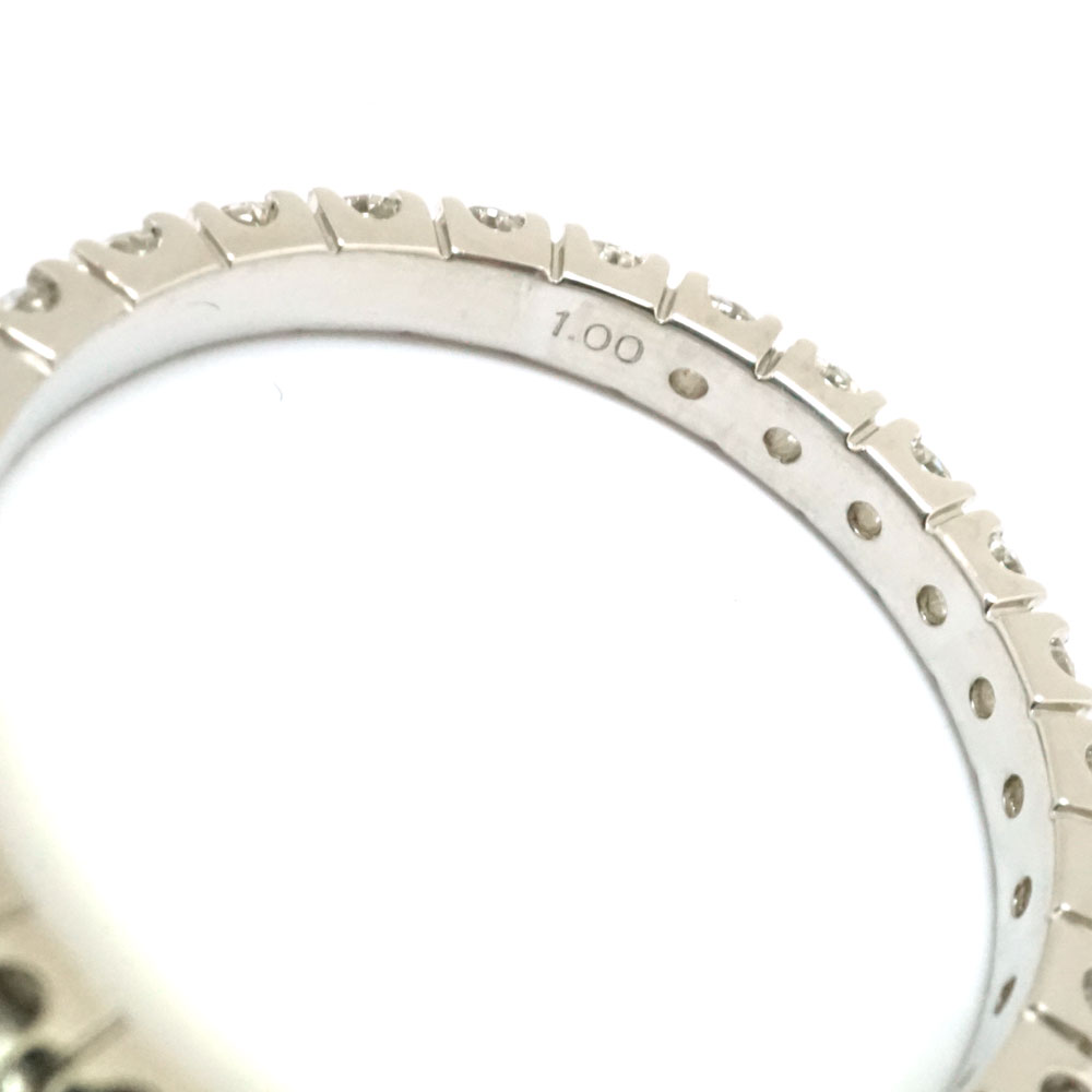 質屋かんてい局オンラインショップ / デザインリング Pt950 D1.00ct プラチナ ダイヤモンド フルダイヤ エタニティ 約16.5号 指輪 アクセサリー ジュエリー 新品仕上げ ...