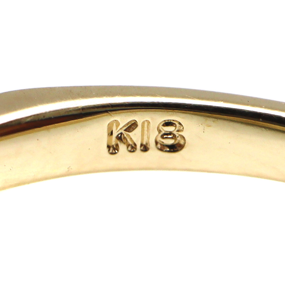 質屋かんてい局オンラインショップ / 18金 K18 D0.25ctリング ゴールド ダイヤモンド 指輪 【中古】