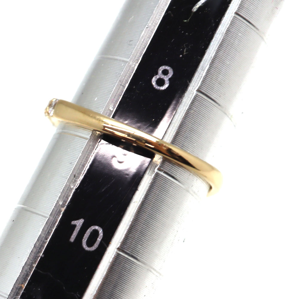 質屋かんてい局オンラインショップ / 18金 K18 D0.25ctリング ゴールド ダイヤモンド 指輪 【中古】